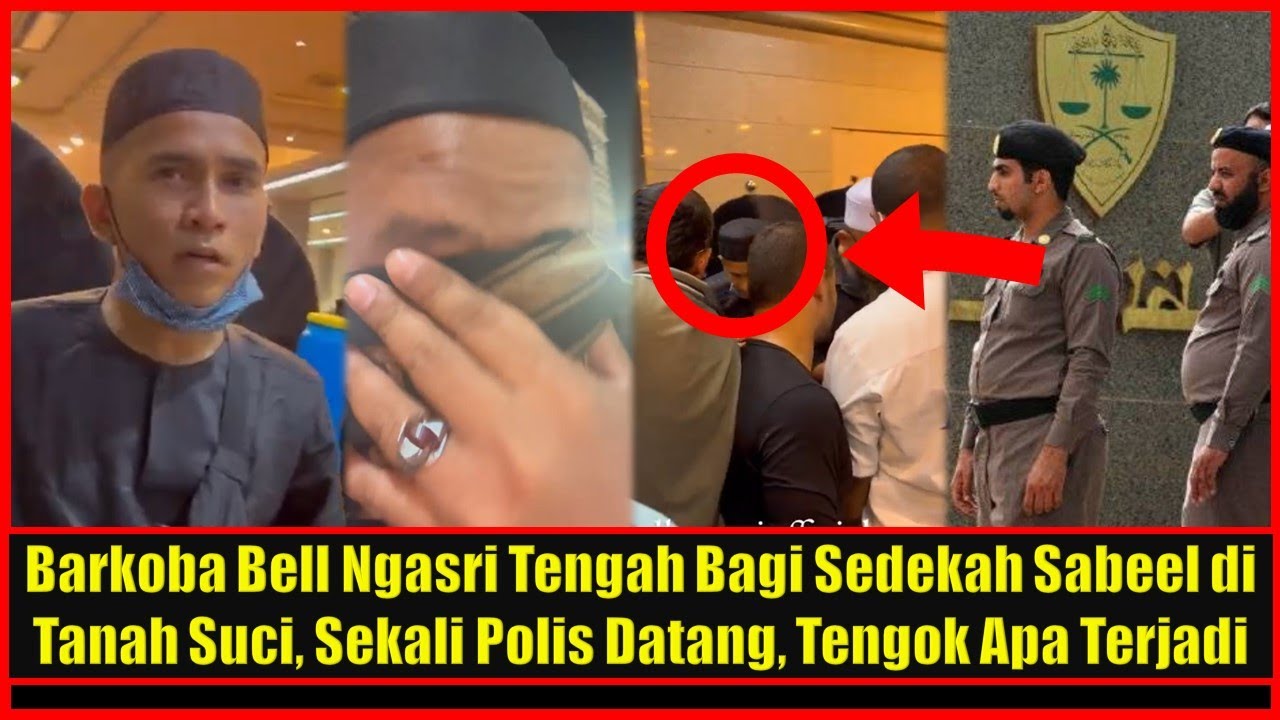 Barkoba Bell Ngasri Tengah Bagi Sedekah Sabeel di Tanah Suci, Sekali ...