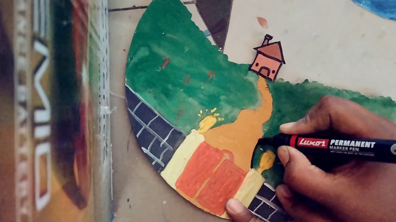 How to make day night craft - YouTube