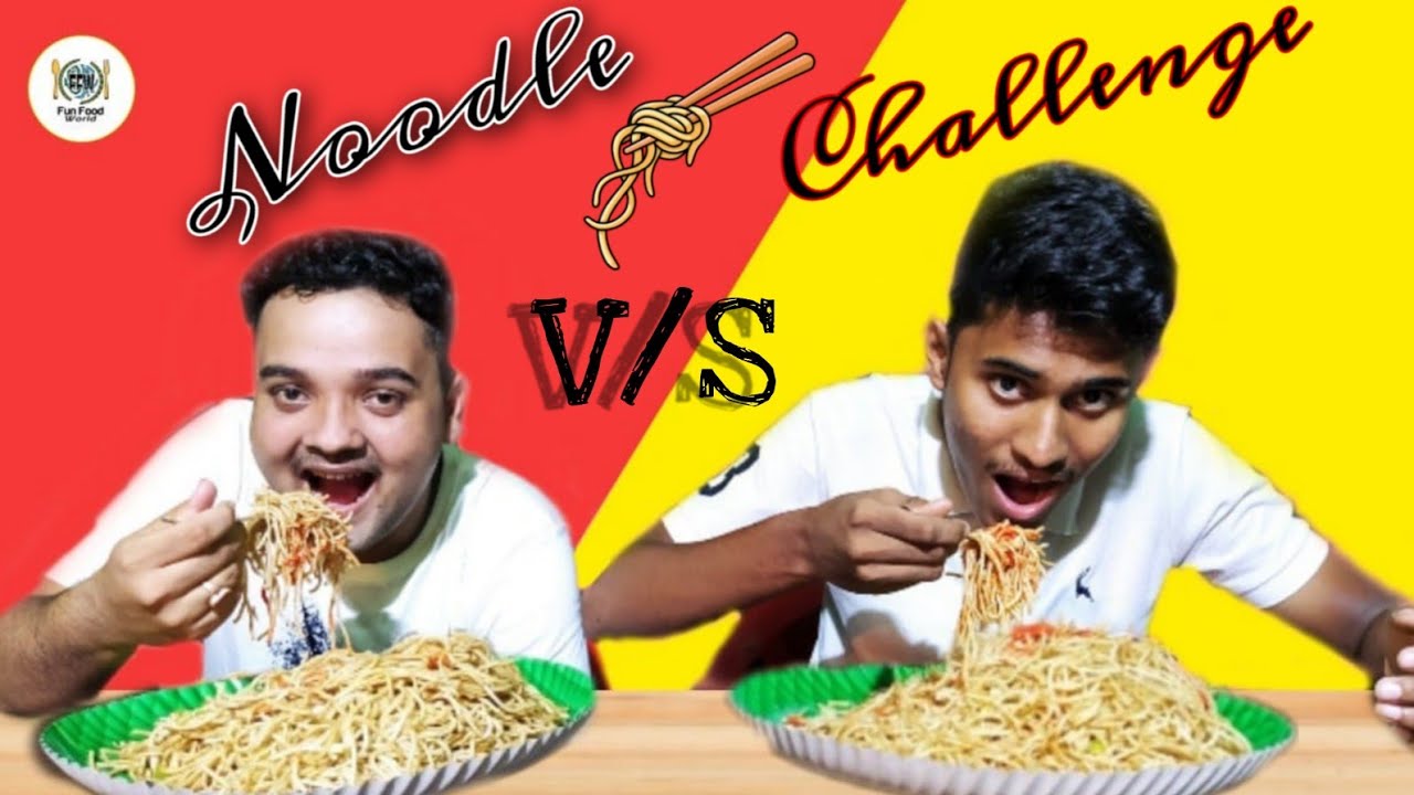 SPICY NOODLES EATING CHALLENGE // FUN FOOD WORLD // FOOD CHALLENGE ...