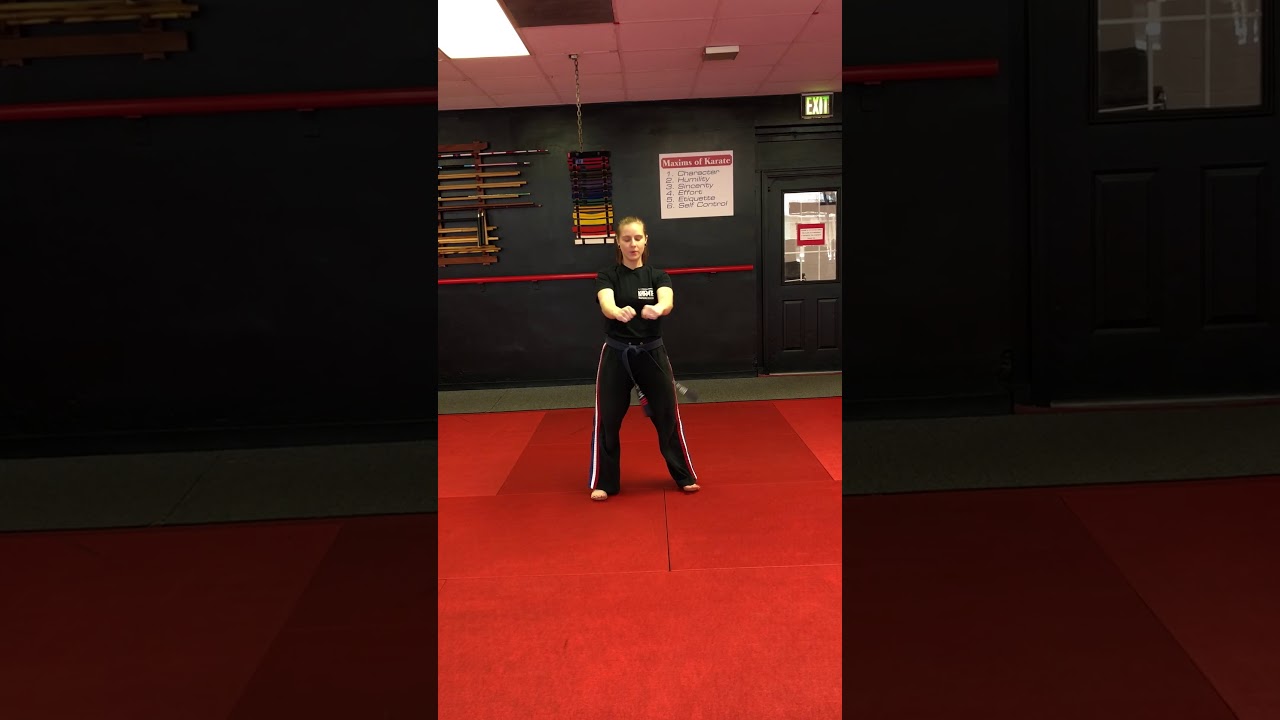 Form- Overhead Block, Knee, Elbow Smash - YouTube