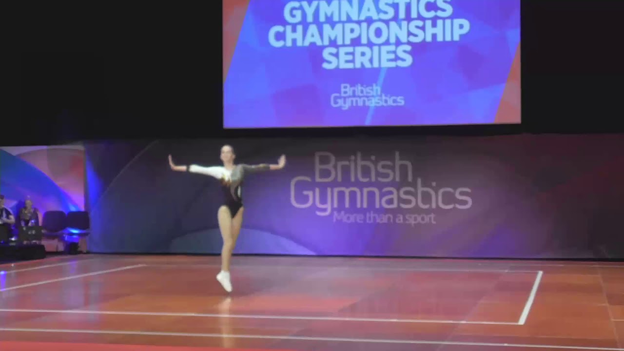 Emma Heeney British Championship 2019 Weston Aerobic Gymnastics Club ...