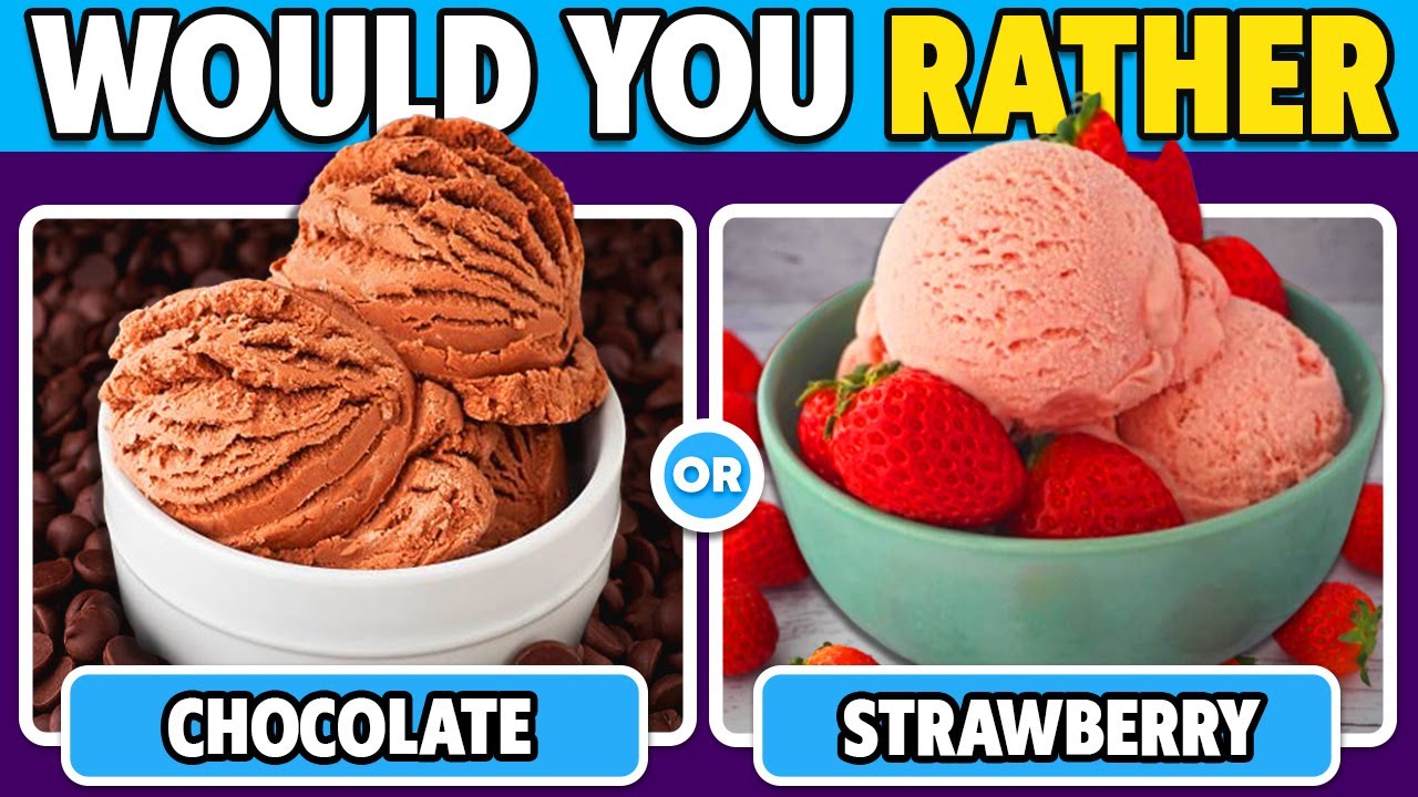 Would You Rather - Ice Cream Edition! 🍦🍨 - YouTube