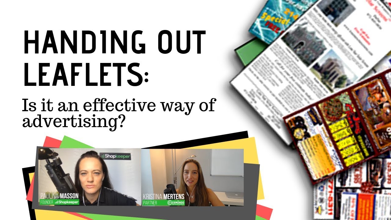 Handing Out Leaflets: Is it an effective way of advertising? - YouTube