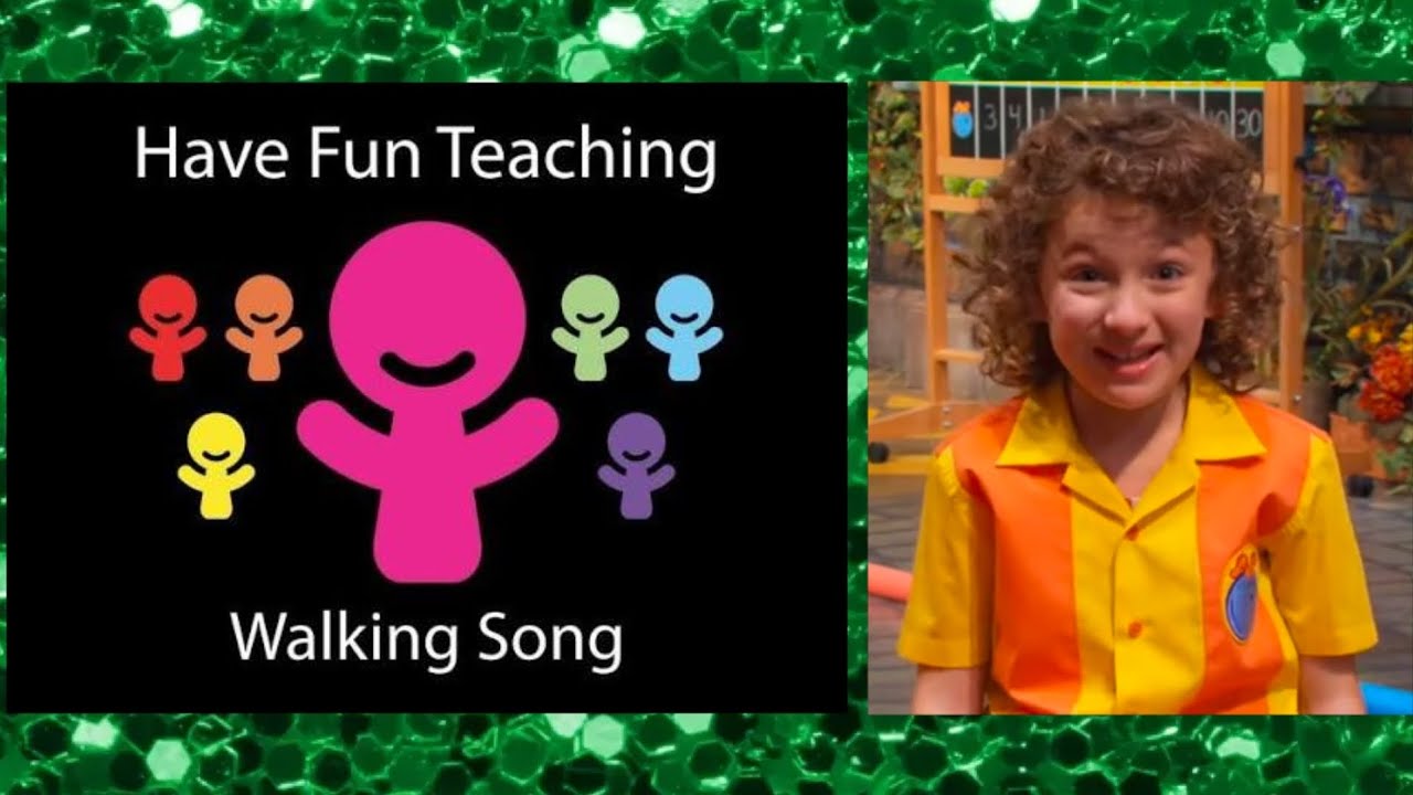 Walking Song by Have Fun Teaching But Charlie from Sesame Street sings ...
