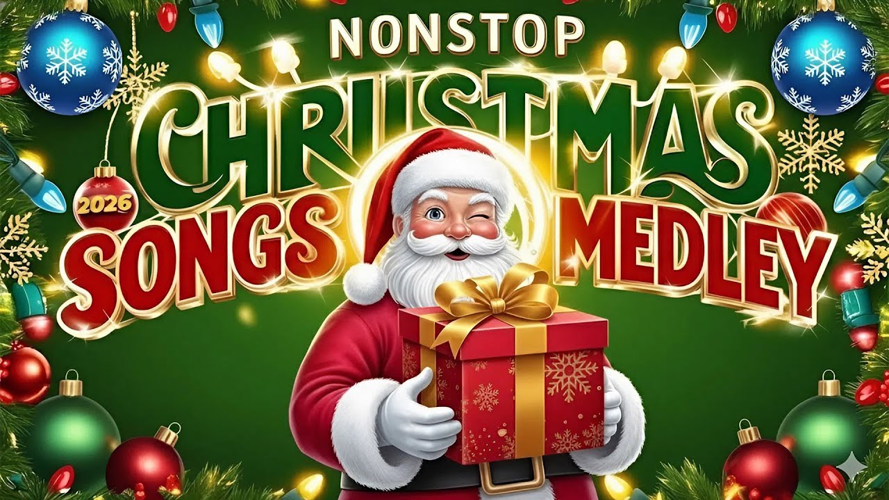 Nonstop Christmas Songs Medley 2026 - The Ultimate Classic Xmas Hits ...