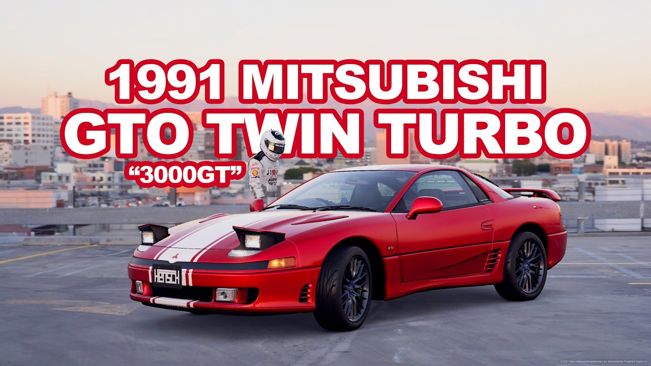 1991 Mitsubishi GTO Twin Turbo - YouTube
