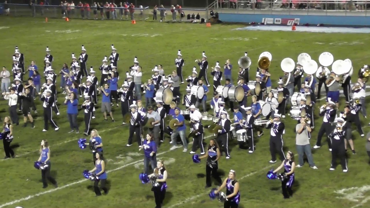 Washington Blue Lion Marching Band - 10/05/2018 - Homecoming - YouTube