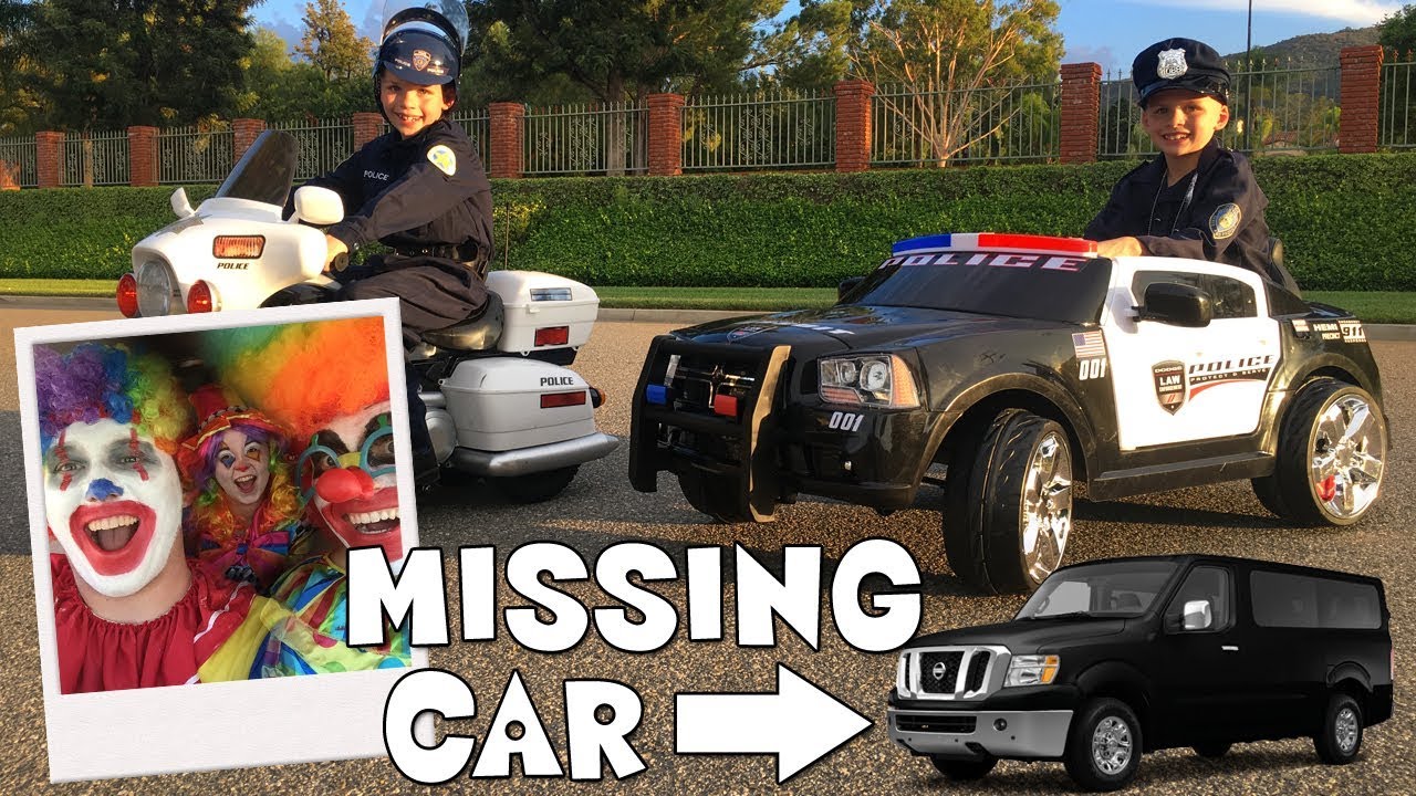 SILLY CLOWNS TAKE OUR CAR!! - YouTube