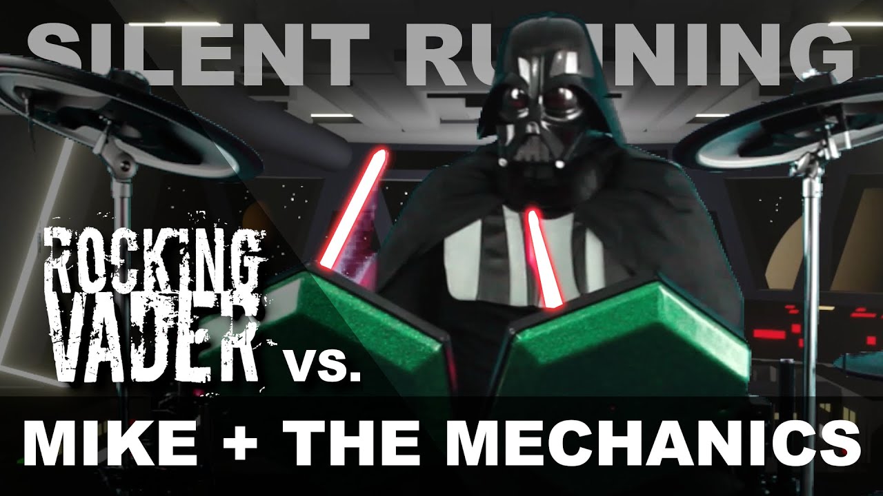 Mike + The Mechanics - Silent Running | Drum Cover by Darth Vader - YouTube
