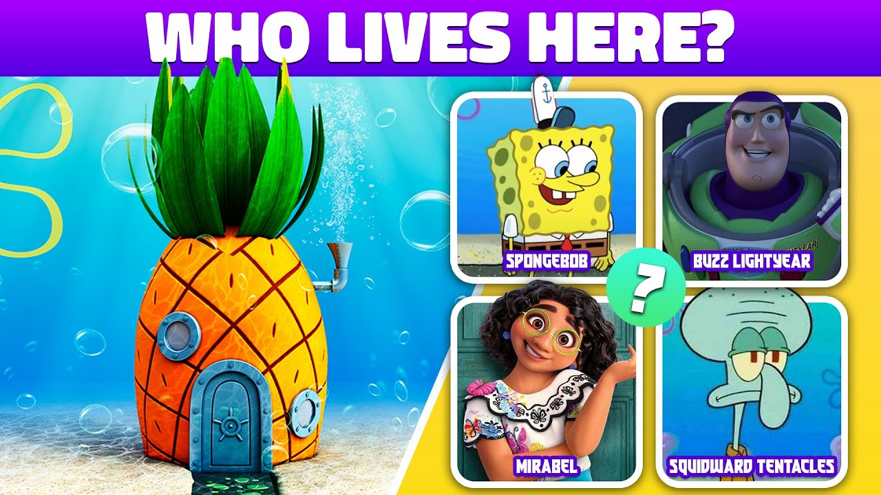 🏠Guess Whose house it is | Disney & Cartoons Quiz🏠 - YouTube