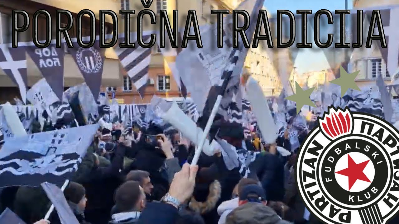 PORODIČNA TRADICIJA 2026 | Partizan Belgrade fans Party - YouTube