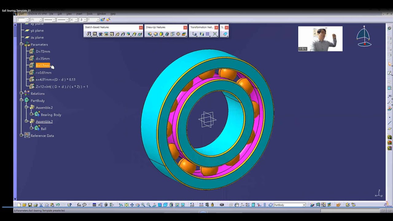 Ball Bearing Catia Design at Zane Hodge blog