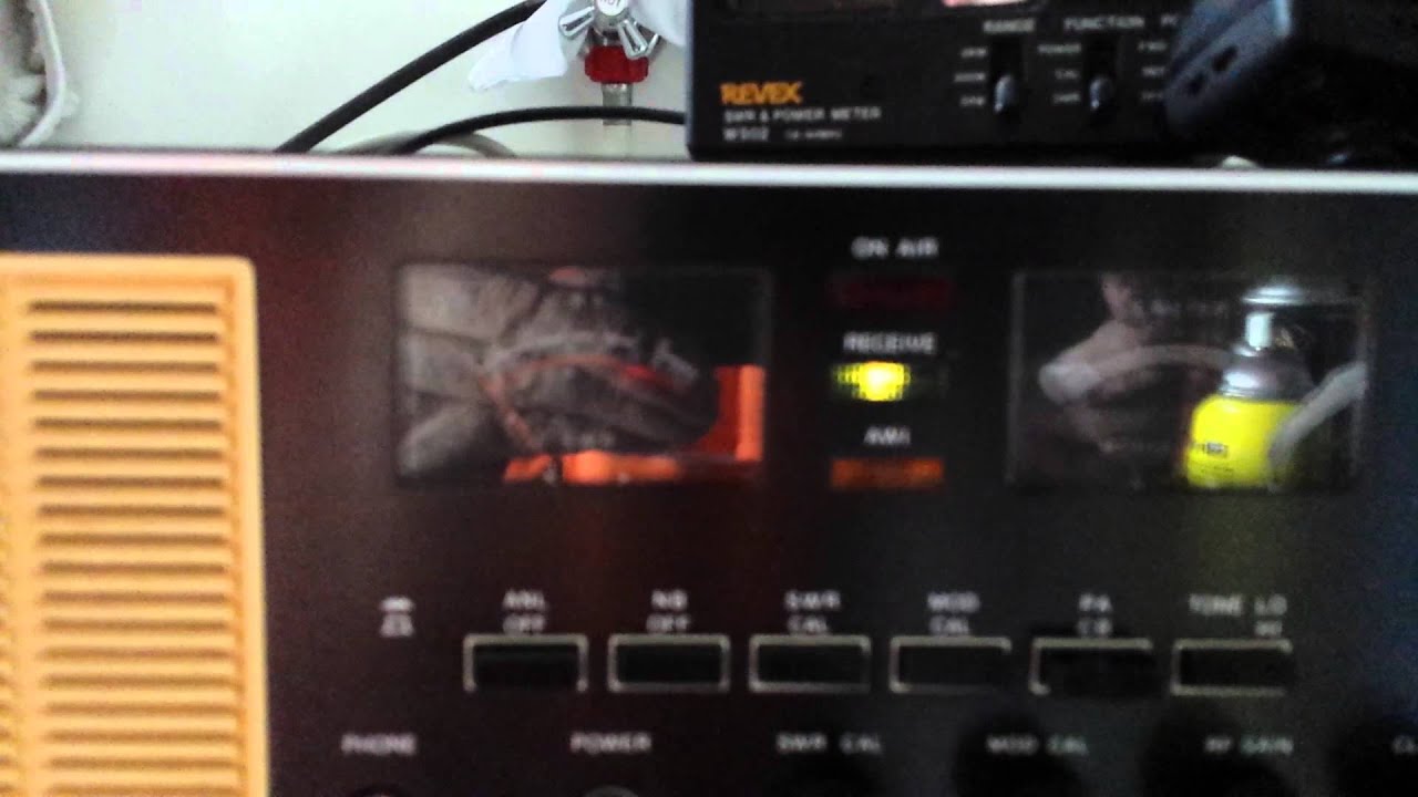 Apollo AP-708 Deluxe ssb cb - YouTube