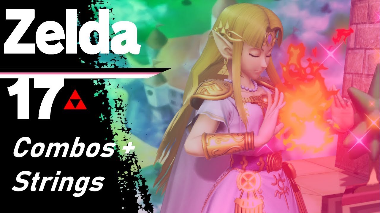 ZELDA Combos + Strings [SSBU Combo Guide] - YouTube