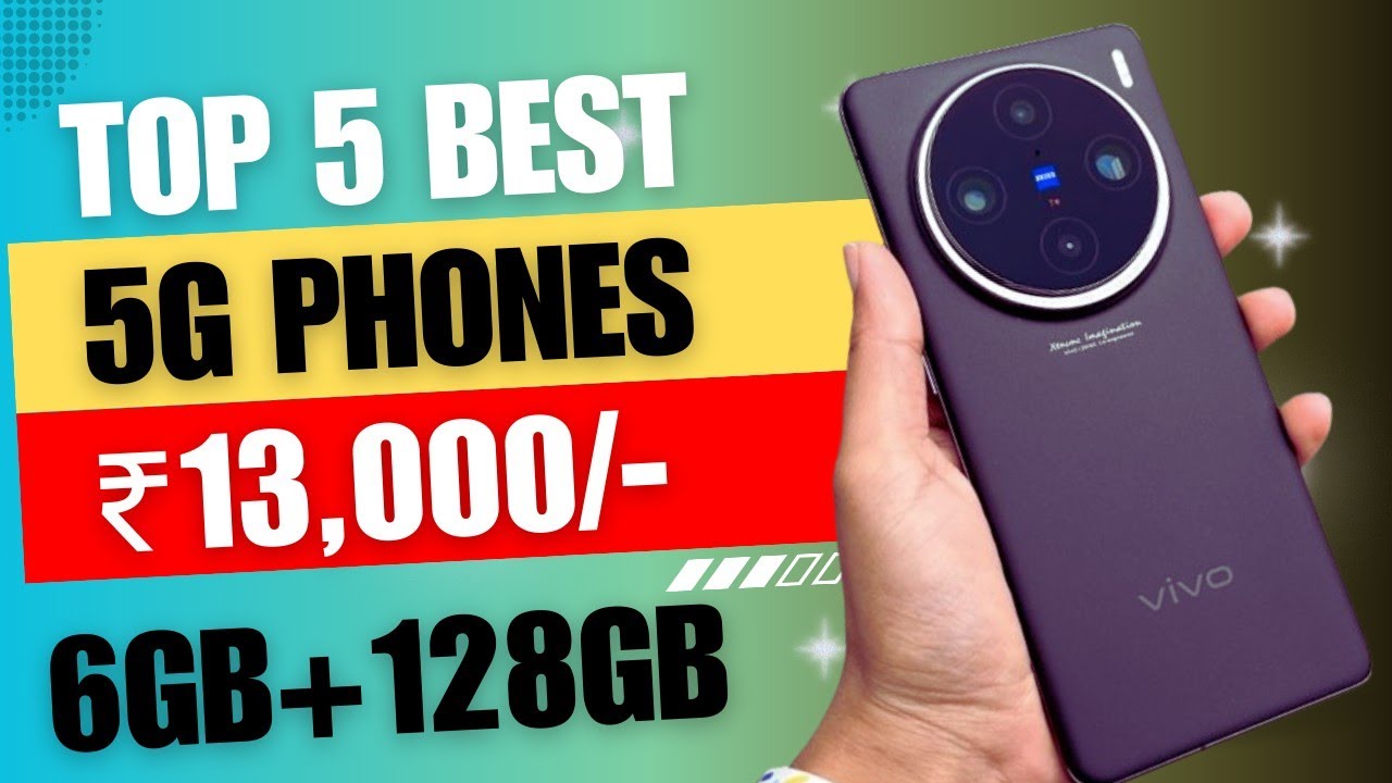 Top 5 Best 5G smartphones Under 13000 in 2024| 4K Recording| Best 5g ...