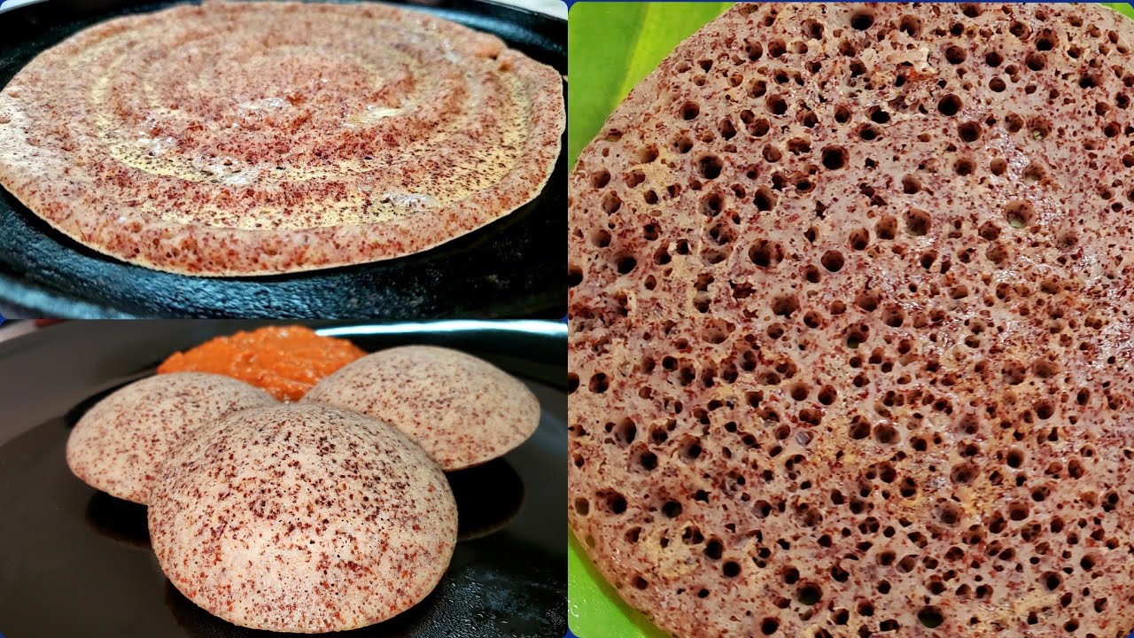 1 batter 3 recipes|How to make soft Ragi Idli| Ragi Idli dosa batter ...