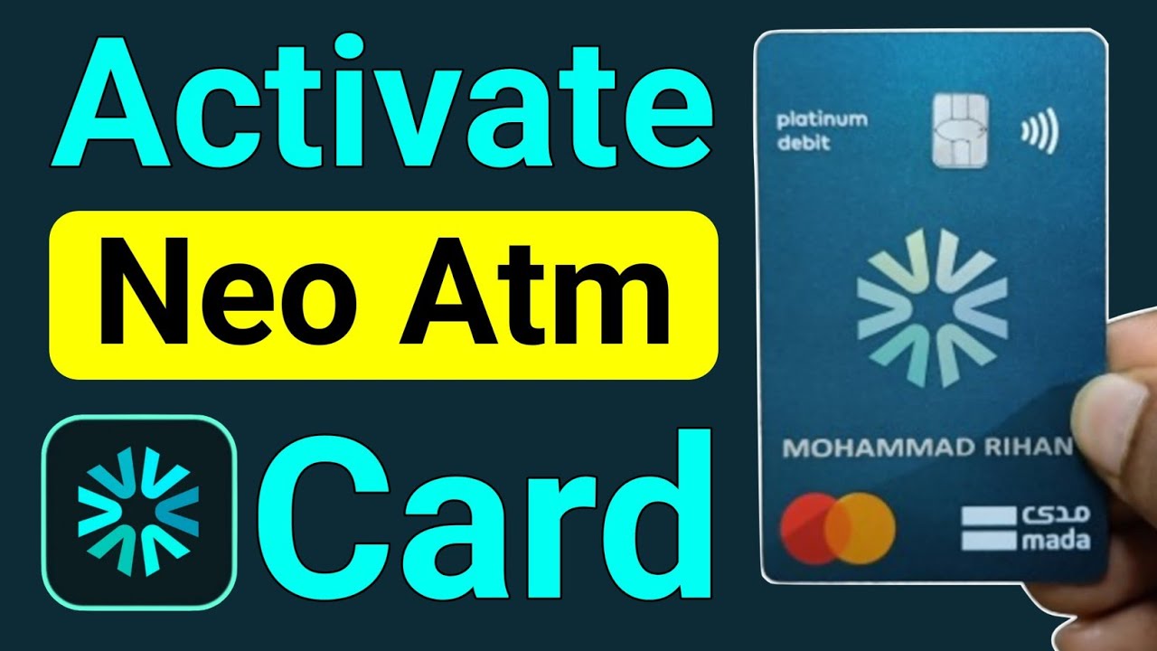 Neo atm card activation | snb neo card activate | how to activate neo ...