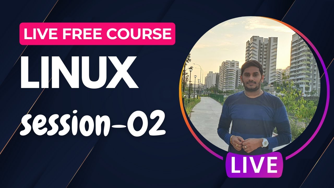 Linux Session-02 | Linux Live Free Course @joindevops - YouTube