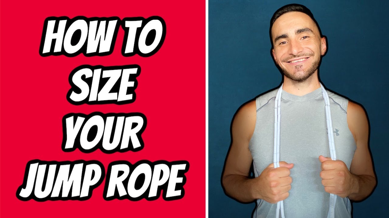 How to Size Your Jump Rope | 1 - Minute Tutorial - YouTube