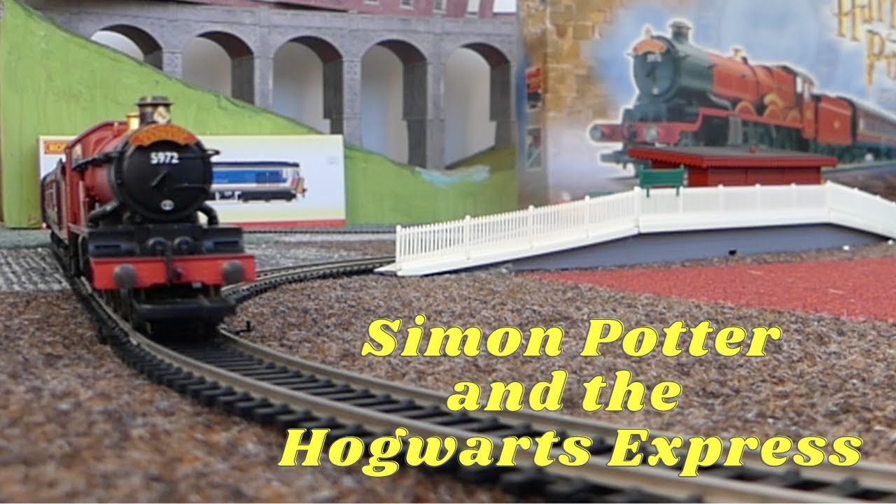 Simon Potter and the Hogwarts Express - Hornby Train Set unboxing and playtime - YouTube