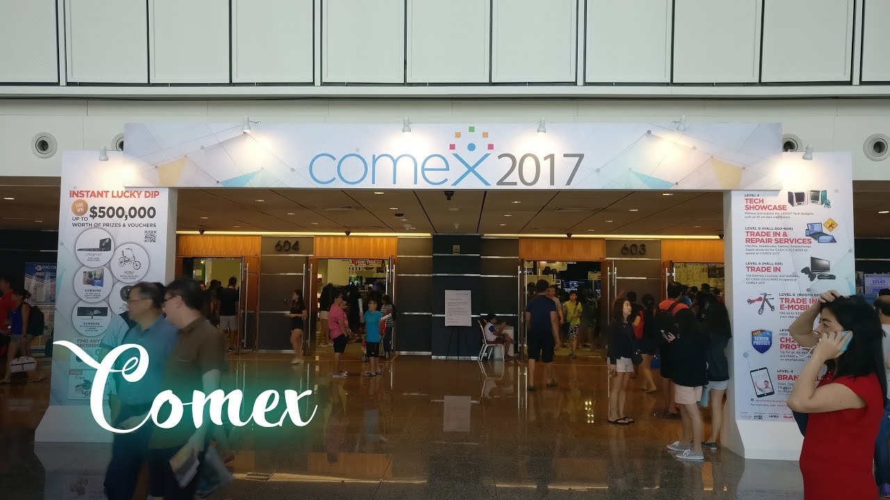 SINGAPORE | Insane IT Show (Comex 2017) - YouTube