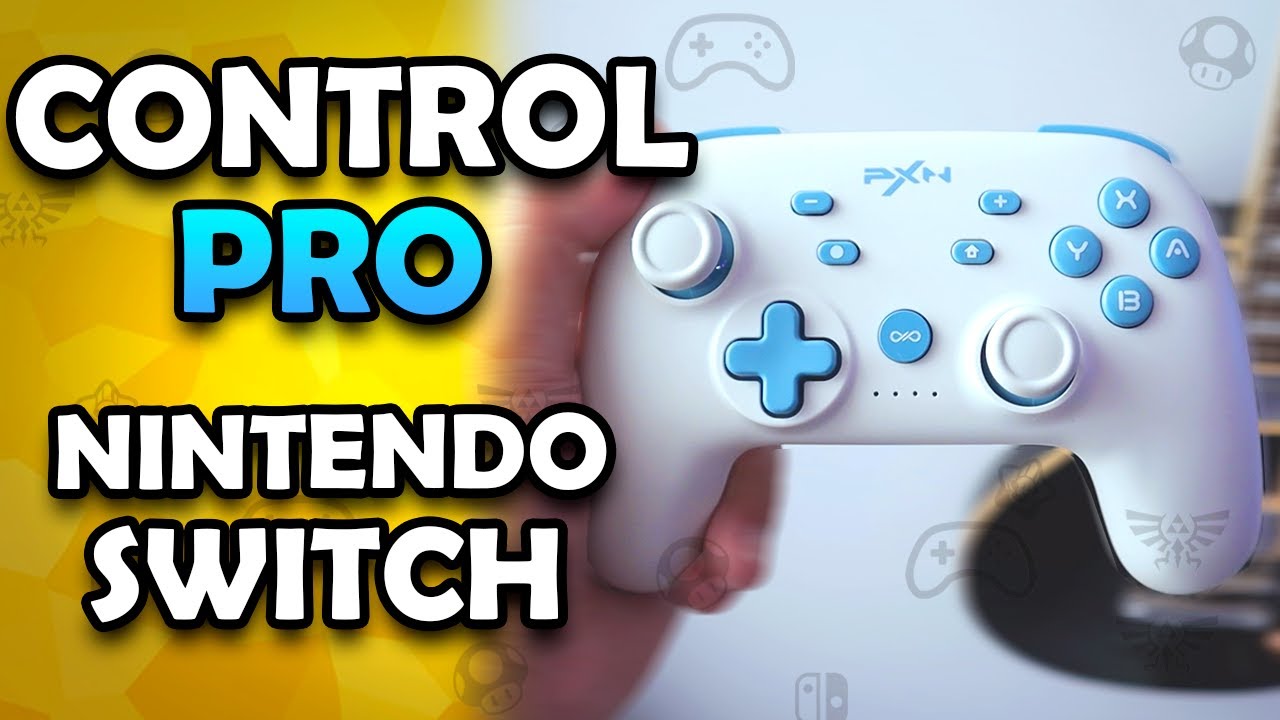 Control Pro para Nintendo Switch 🔥 OLED y LITE de "PXN" - YouTube