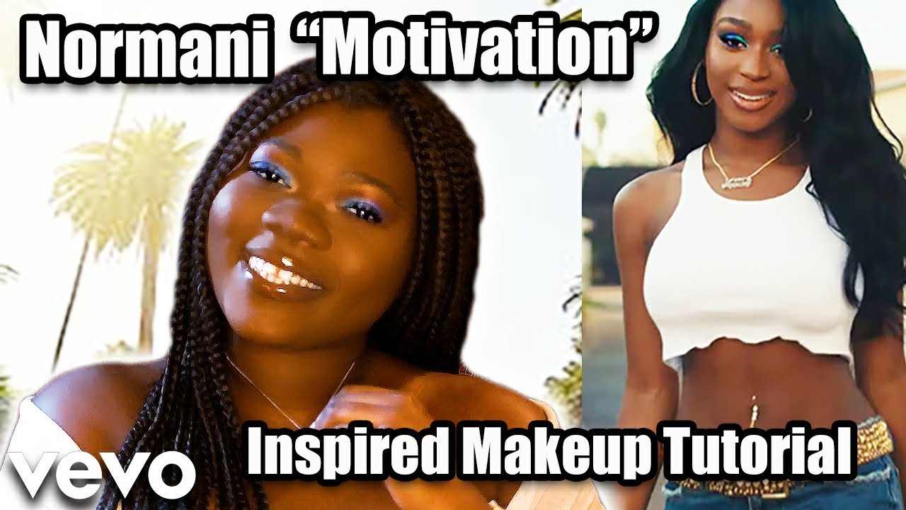 NORMANI- MOTIVATION MAKEUP TUTORIAL | Recreating Normani Kordei's ...