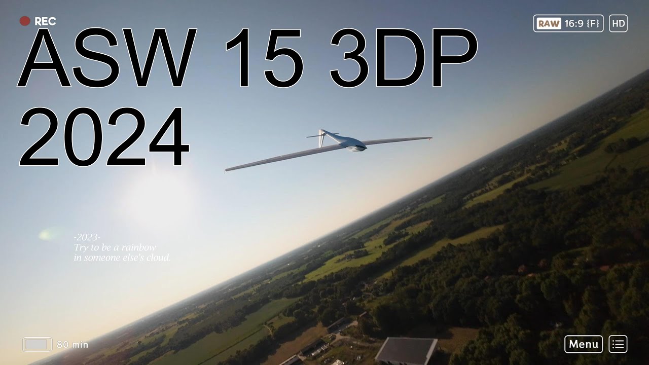 ASW 15 3D printed - YouTube