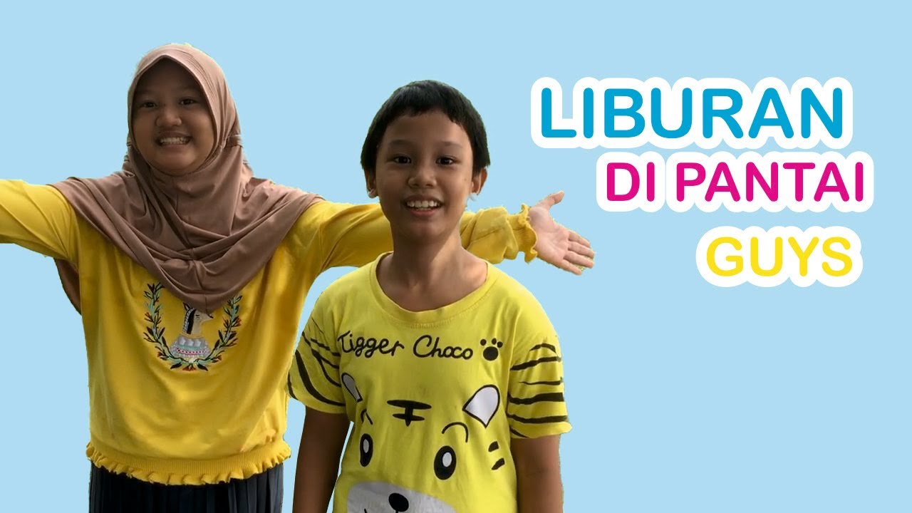Nabila & Iyus liburan di Pantai Sobo guys - YouTube