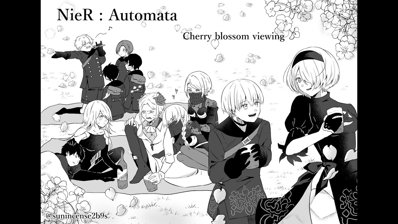 Nier: Automata - Funny Comics Part 8 - YouTube