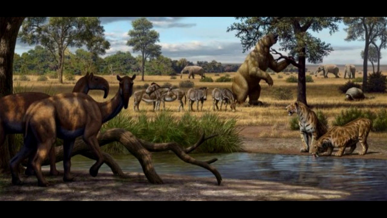 Art by John Sibbick:Cenozoic - YouTube