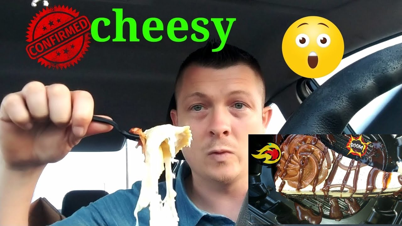 Fazoli's New Spaghetti Ravioli Bake Oreo Cheesecake Review - YouTube