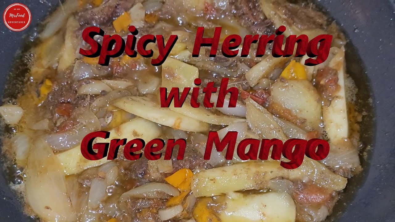 SPICY HERRING WITH GREEN MANGO'S. PIKANTE HARING MET GROENE MANJA'S ...