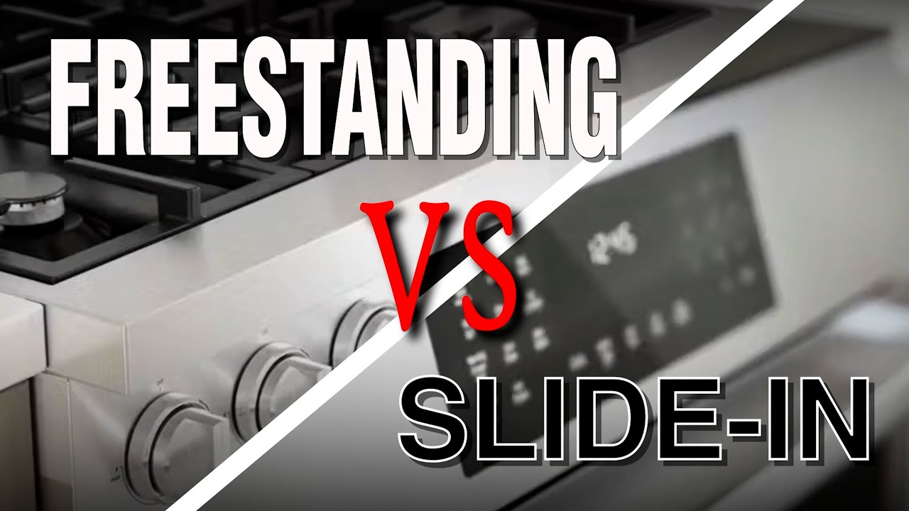 Freestanding vs Slide In Range, What's Best For You - YouTube
