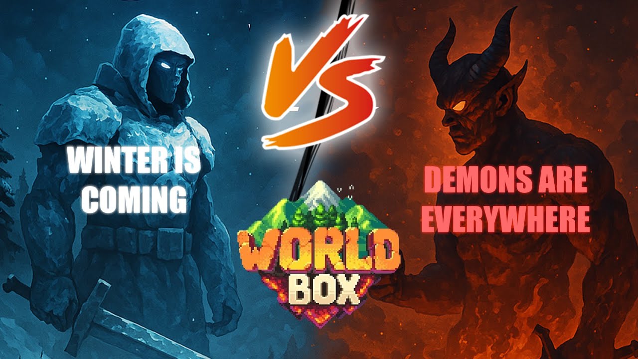 🔥 Ice vs Fire: Demons vs Cold Ones | Epic WorldBox Battle! ️ - YouTube
