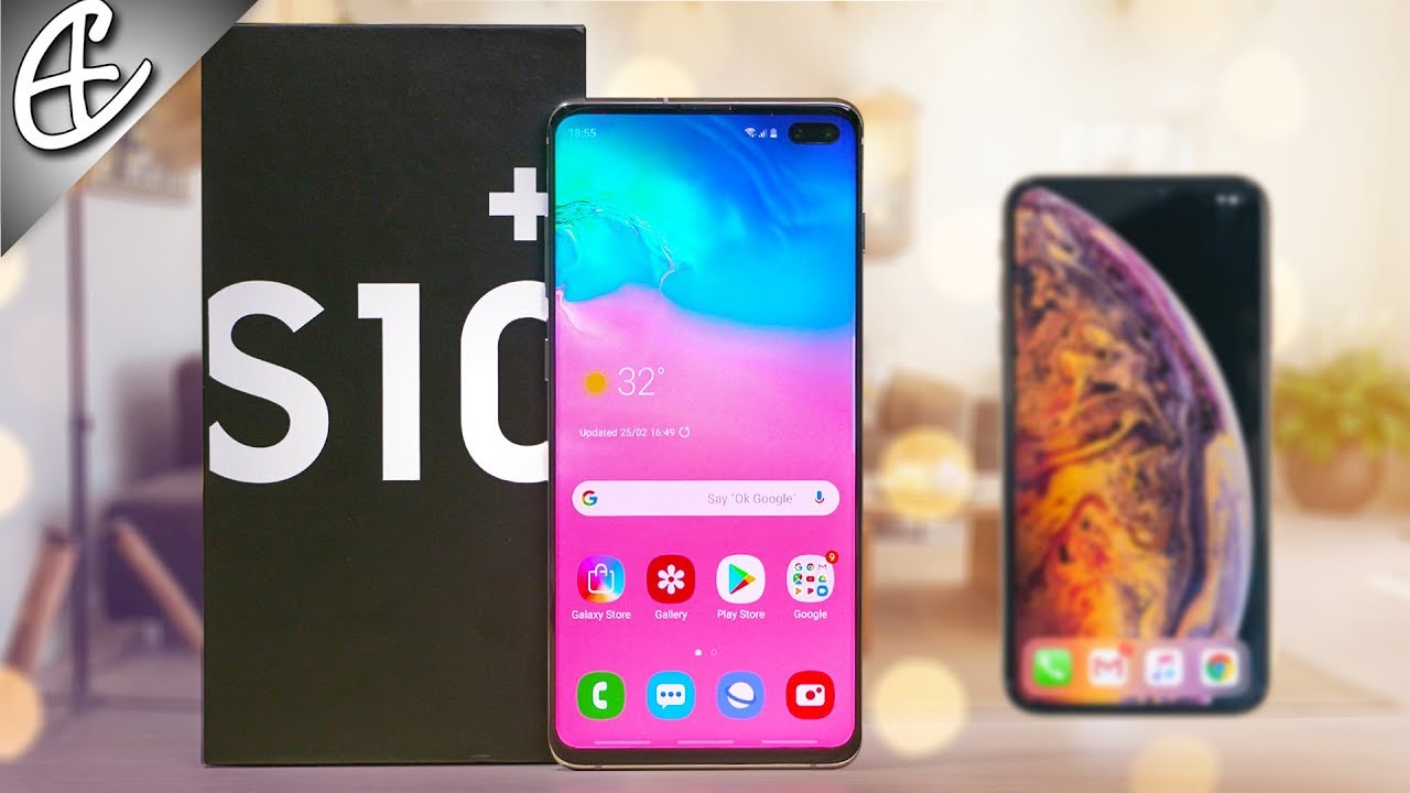 Samsung Galaxy S10 Plus | S10+ Unboxing (& iPhone XS Max Hands On ...