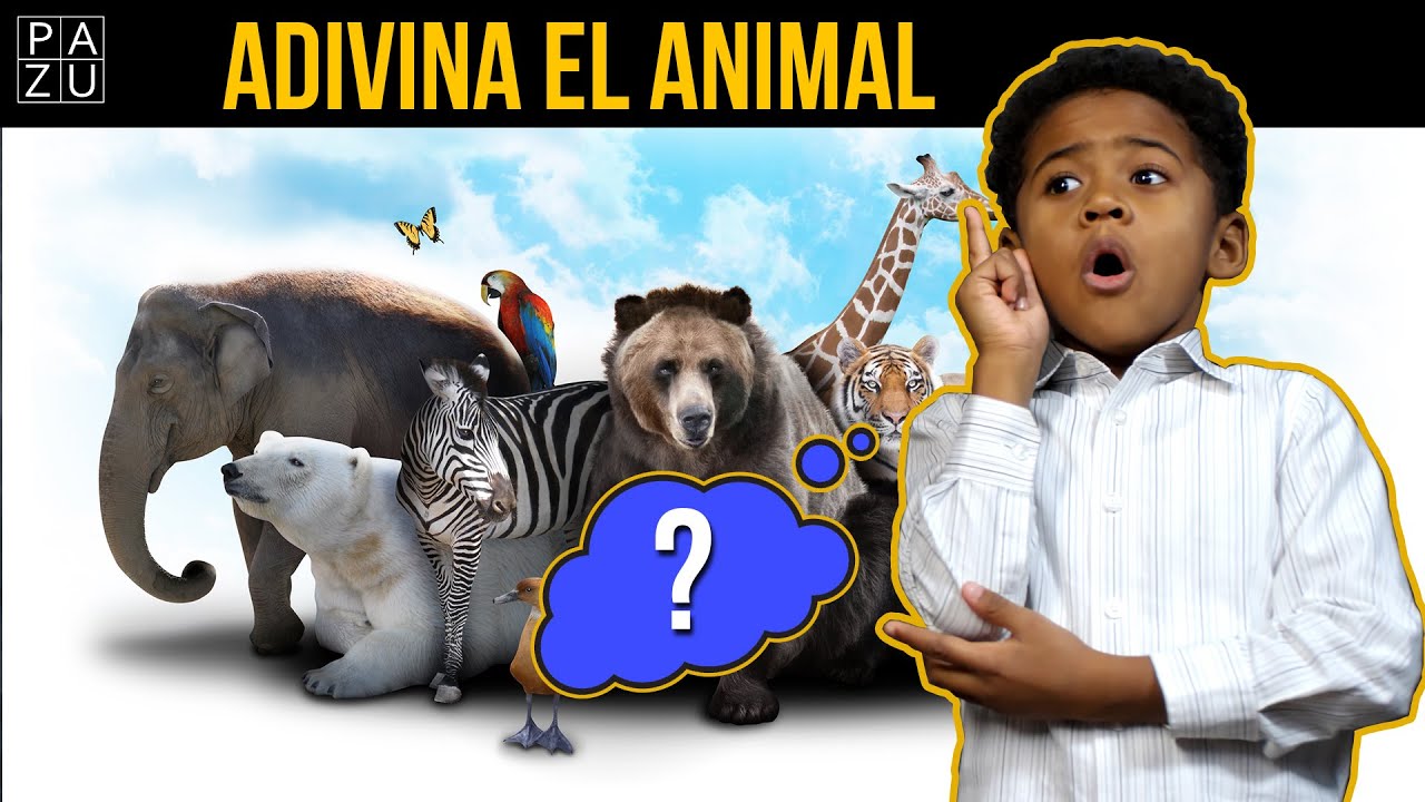 Adivina el Animal "Juego de Adivinanzas" - YouTube