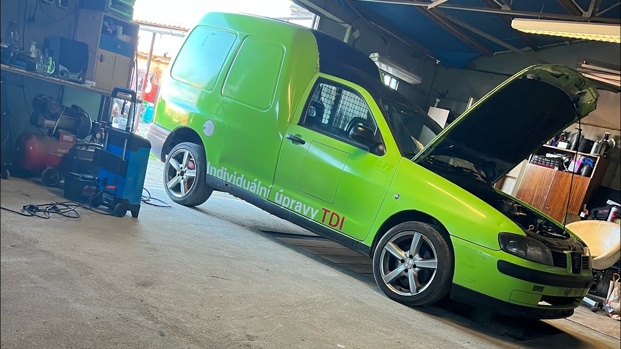 Seat Inca 1.9TDI 76mm straight pipe cold start #dieselpower #tdi - YouTube