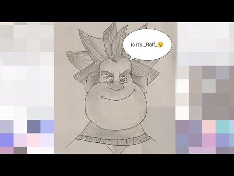 How to draw Wreck_it_ralph - YouTube