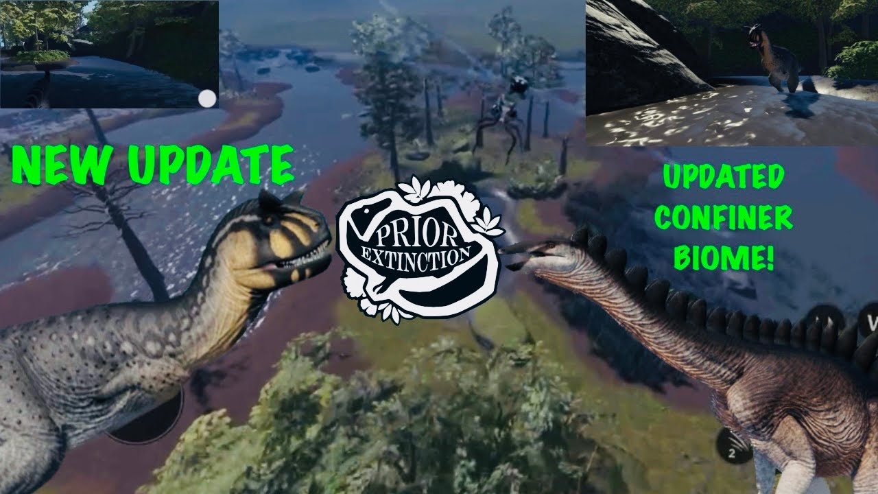 REVAMPED CONIFER BIOME IN PRIOR EXTINCTION!! - YouTube