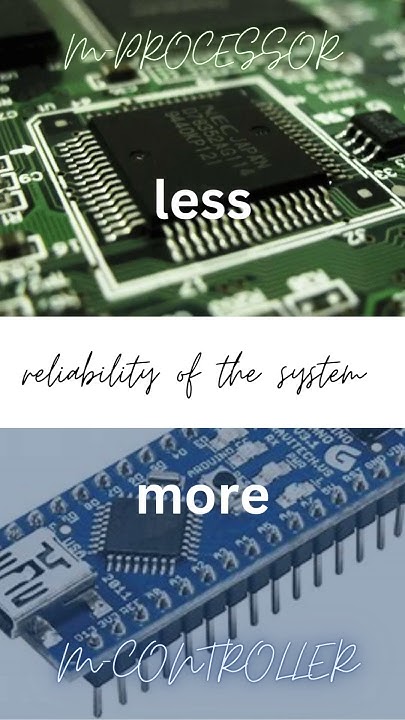 Advantages of Microcontroller over a Microprocessor - YouTube