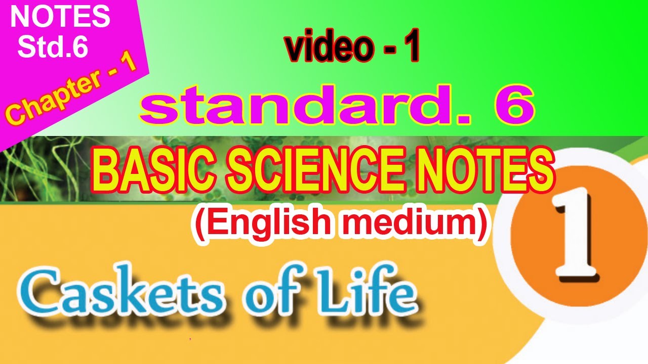 Std 6 Basic Science Scert Class 01 Chapter 01 Notes Youtube 6306