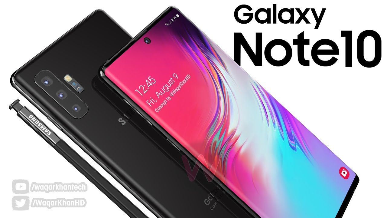 Galaxy Note 10 - Introduction & First Look! - YouTube
