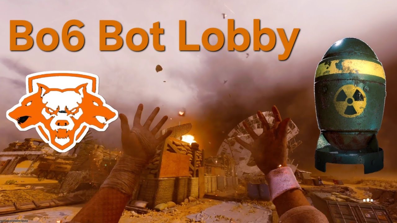 Call of duty Bo6 .bot lobby ....with Nuke drop..... Easy headshots and ...