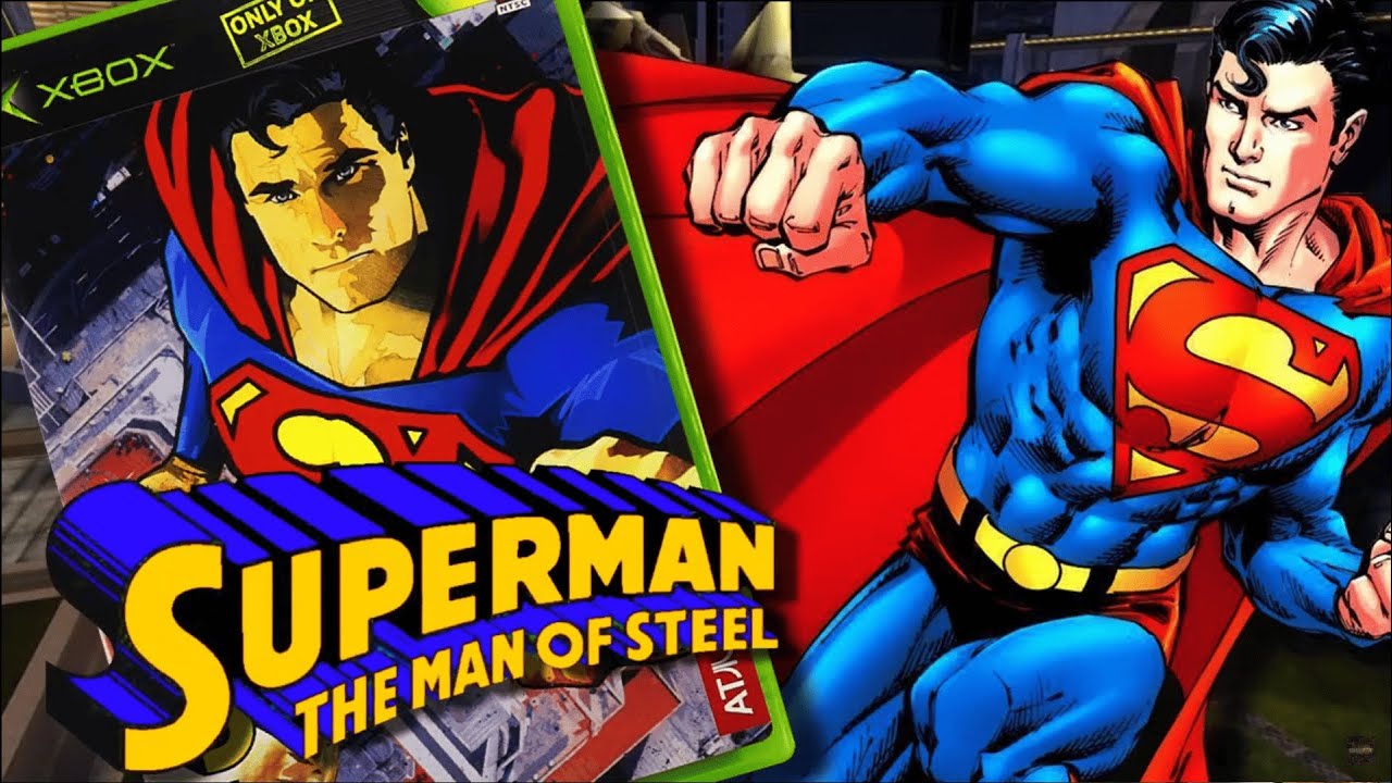 Superman: The Man of Steel Xbox Emulator Xemu - YouTube