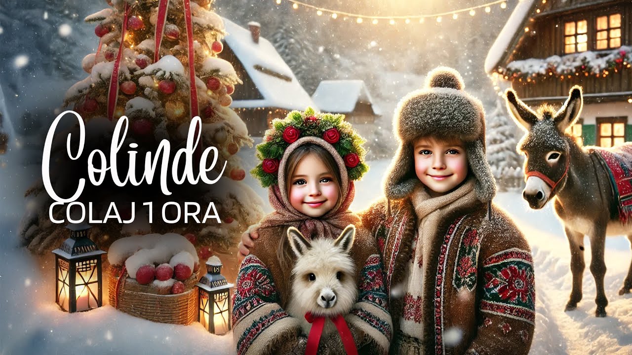 COLAJ 1 ORA Colinde Tradiționale 🎄 ️ Cele Mai Iubite Colinde 2026 | Best Of