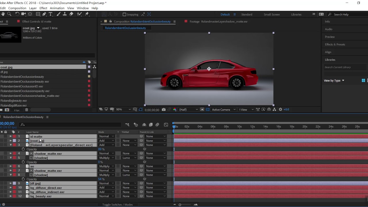 Lighting and Shading a Car in Arnold for Maya 2019 Part-16 - YouTube