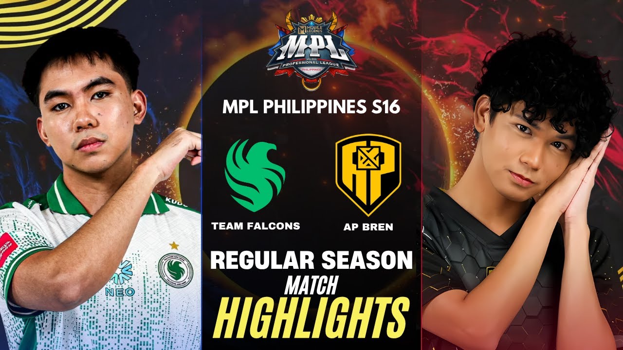 [HIGHLIGHTS] TEAM FALCONS vs AP BREN MPL PH S16 REGULAR SEASON ...