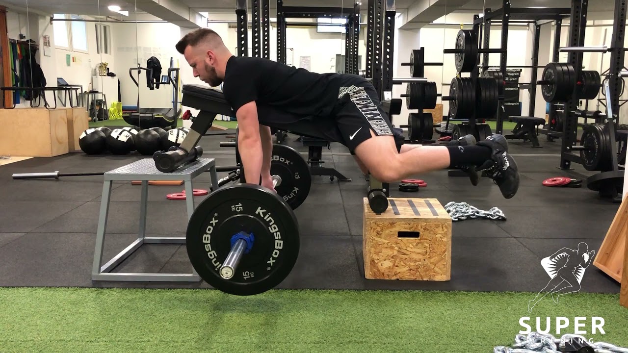 BB High Bench Pull - YouTube