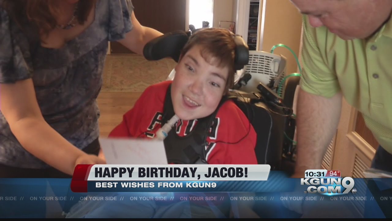Jacob Mockbee celebrates 18th birthday - YouTube